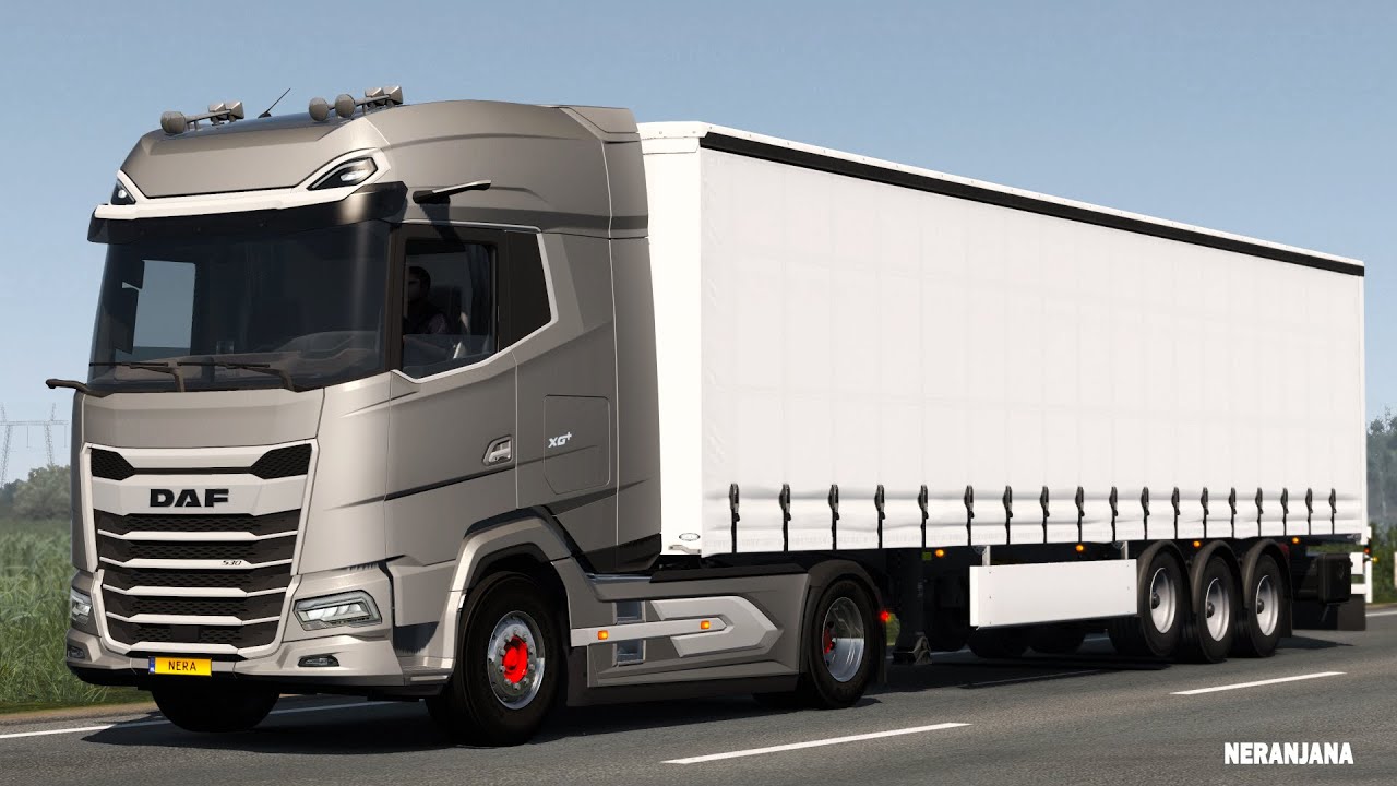 Euro Truck Simulator 2 Mods | DAF XG Kriechbaum's DAF XF E6 Paccar MX ...