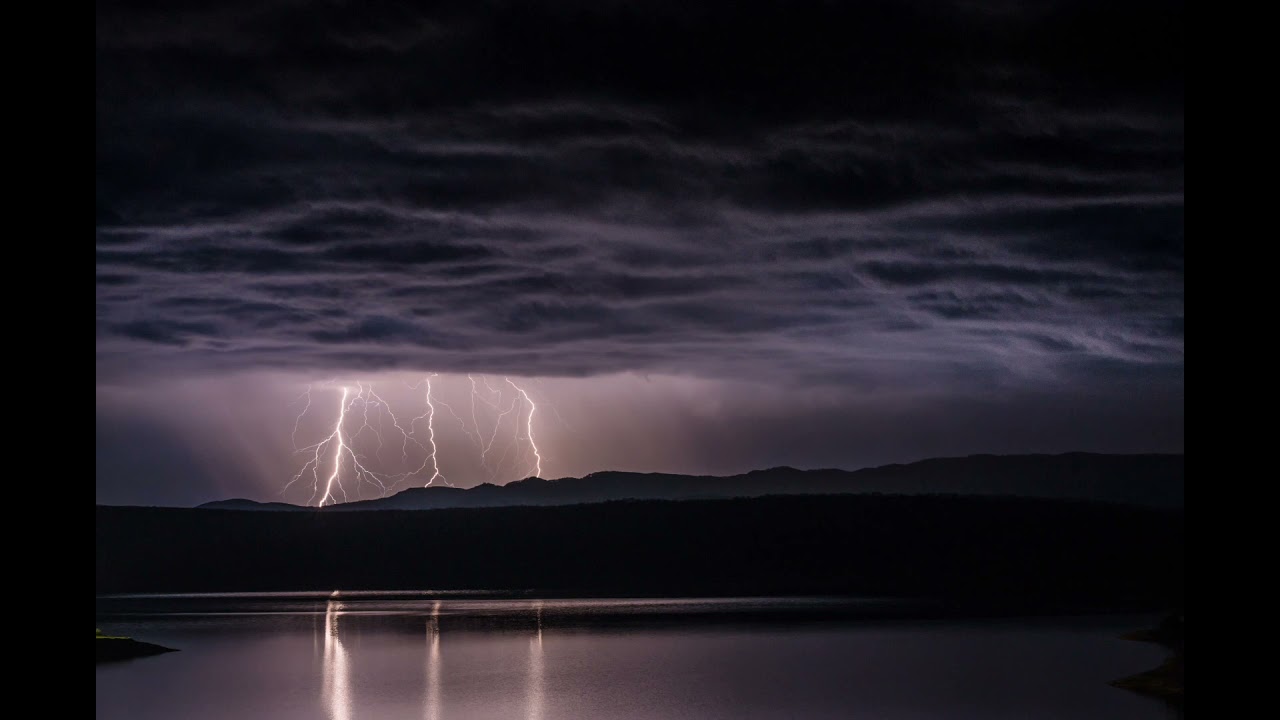 Heavy Rain and Thunder Storm/ Nature Video/ Deep Sleep, Study or Relax ...