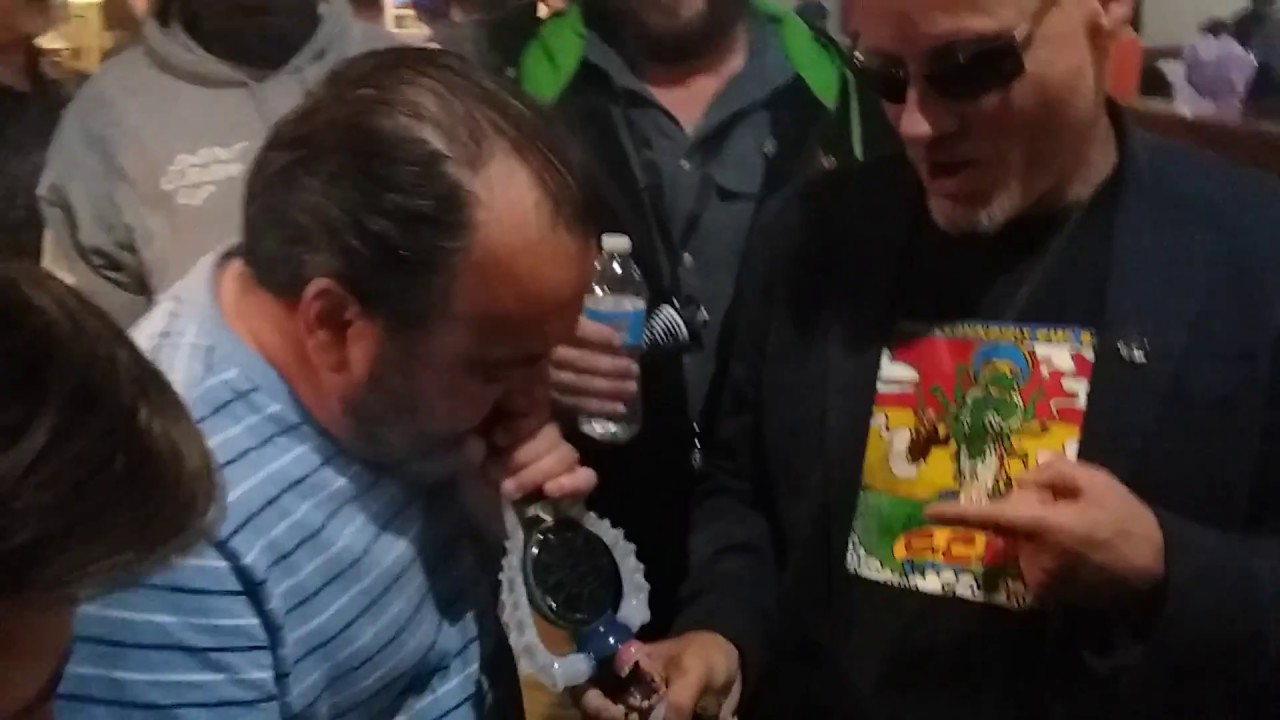 Dabbing up Mr Danny Danko at the secret sesh Sept 2017 at the vehicle ...