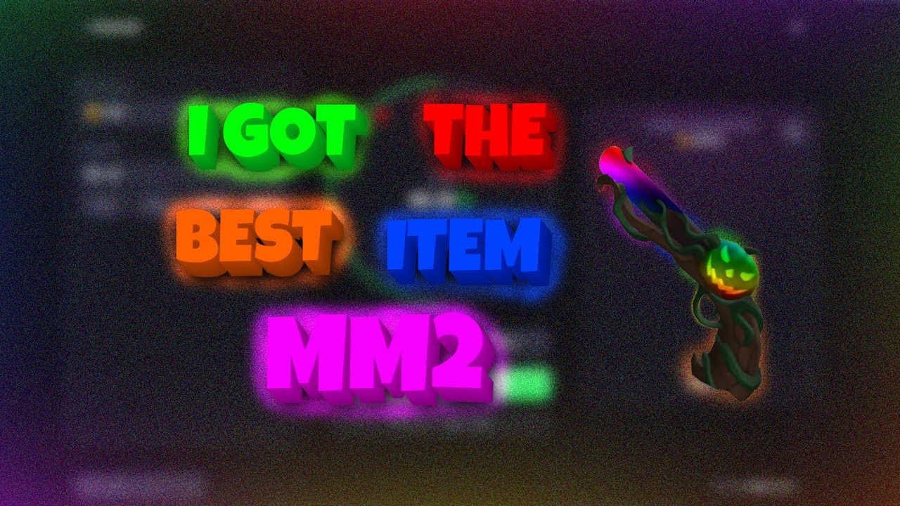 I GOT THE BEST ITEM IN ROBLOX MM2 *CHROMA TRAV GUN* | Harvester.gg ...