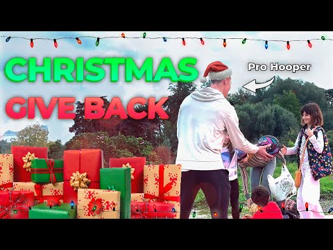 Pro basketball player tries to spread some Christmas cheer! (Basketball ...