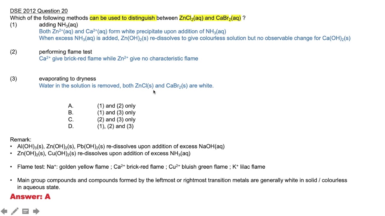 DSE CHEM 2012 MC Q20 YouTube dse-chem-2012-mc-q20-youtube