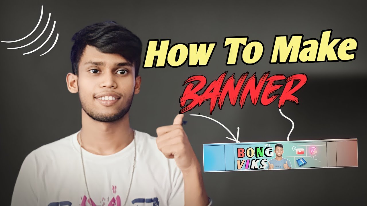 How Make Banner Like A Professional For your YouTube Channel - YouTube