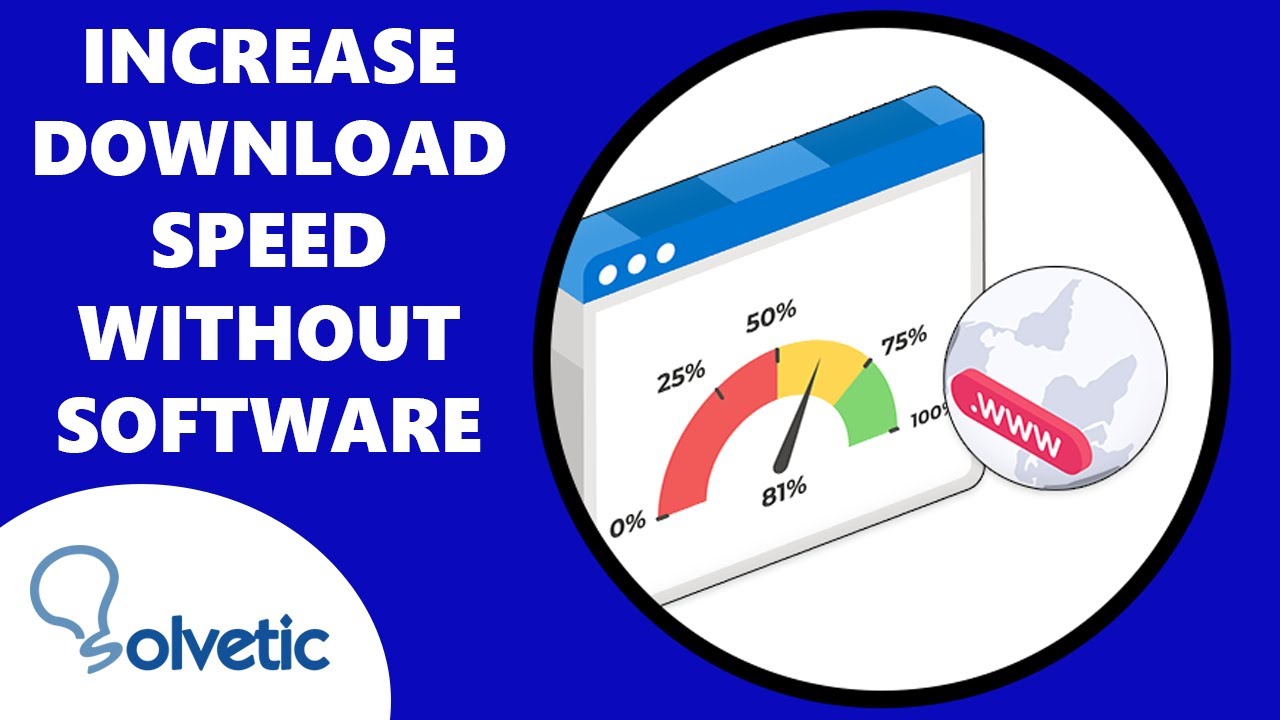 How to increase download speed without software ️ - YouTube