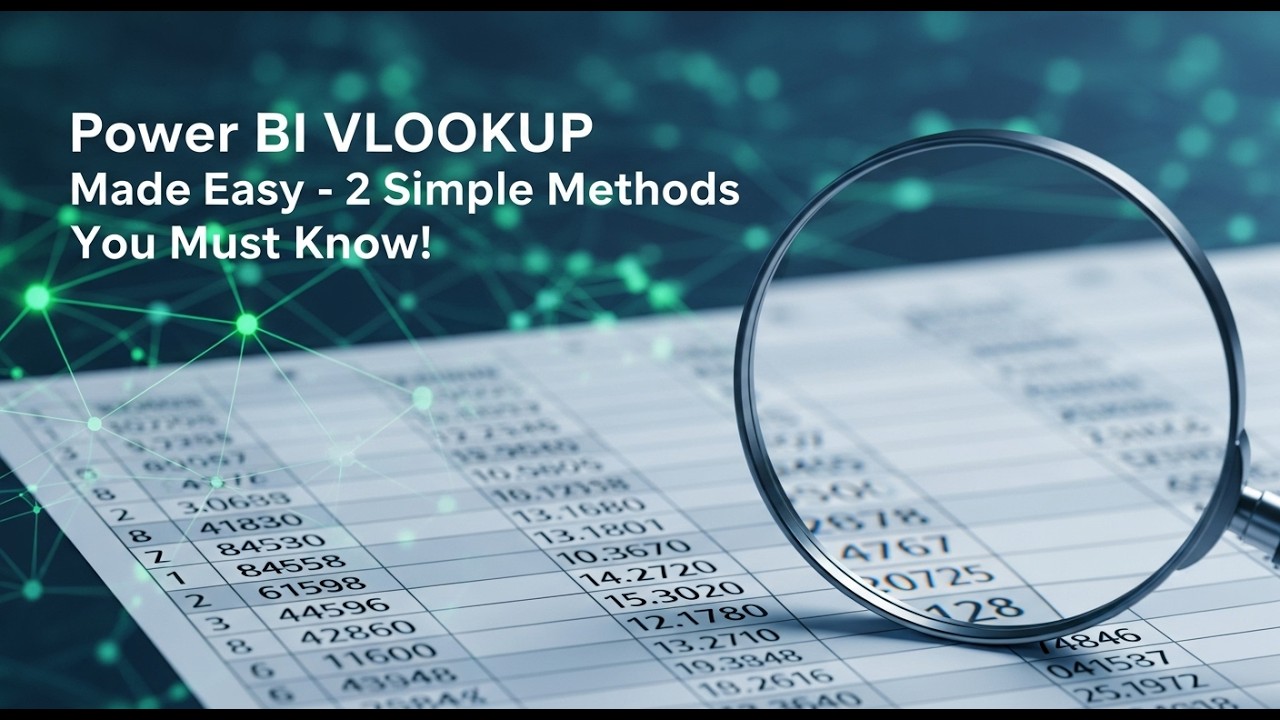 Power BI VLOOKUP Made Easy 🔍 | 2 Simple Methods You Must Know! - YouTube