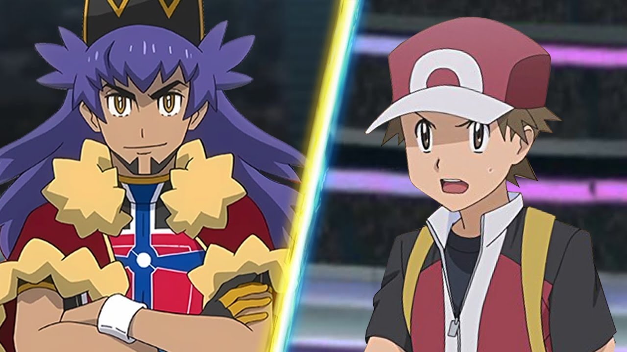 Pokemon Battle: Leon Vs Red Origins (Team Update) - YouTube