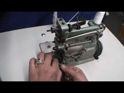 Merrow 15-CA By Atlas Levy Sewing Machine, Co. - YouTube