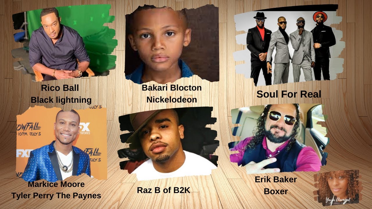 Celebrity interview - Soul for Real, Rico Ball, Bakari Blocton, Raz B ...