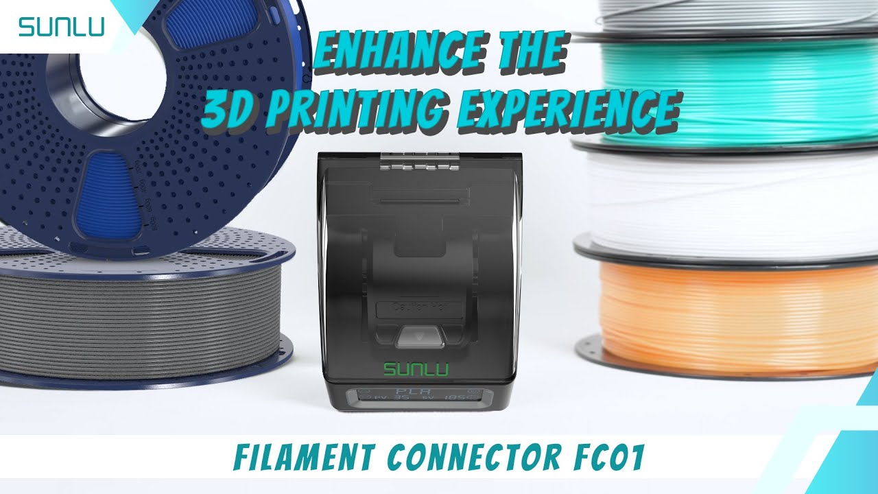 SUNLU Filament Connector FC01 - Enhance the 3D Printing Experience ...