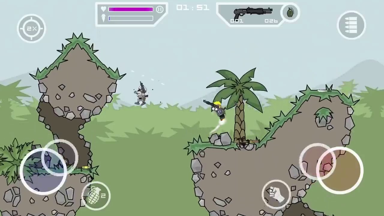 Mini Militia Doodle Army 2 (Play with friends) - Action Game Android ...