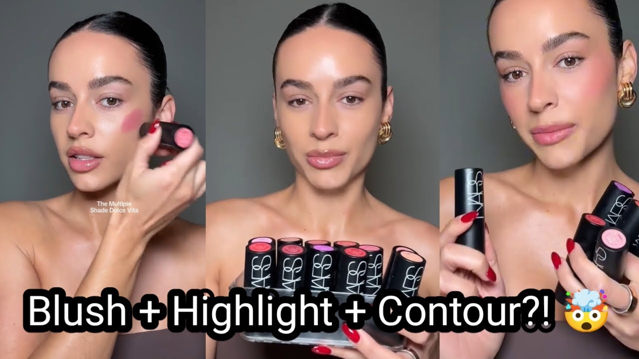 NEW NARS Multiple Sticks Review 🔥 Multi-Use Cream Blush, Highlight ...