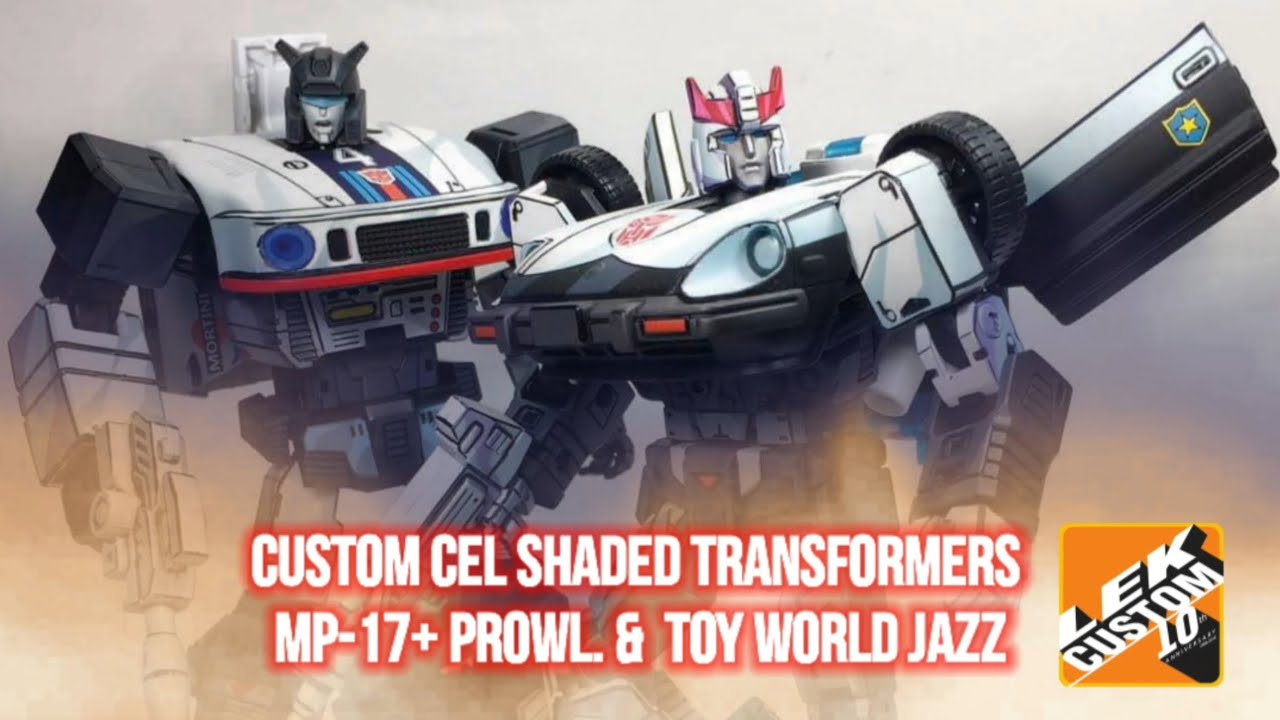 Custom Cel Shaded Transformers MP-17+ Prowl & Toy world Jazz by LEK ...