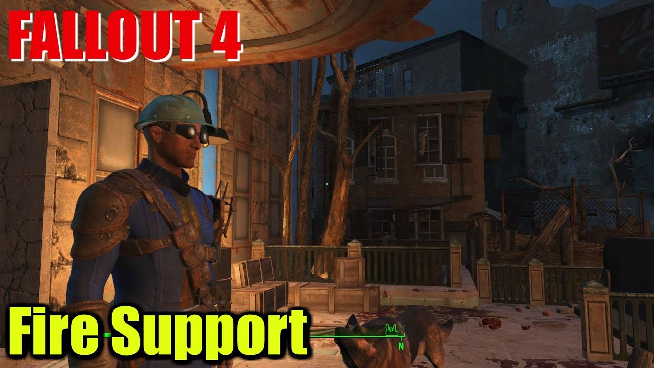 Fallout 4 - FIRE SUPPORT - Walkthrough - 7th episode - YouTube