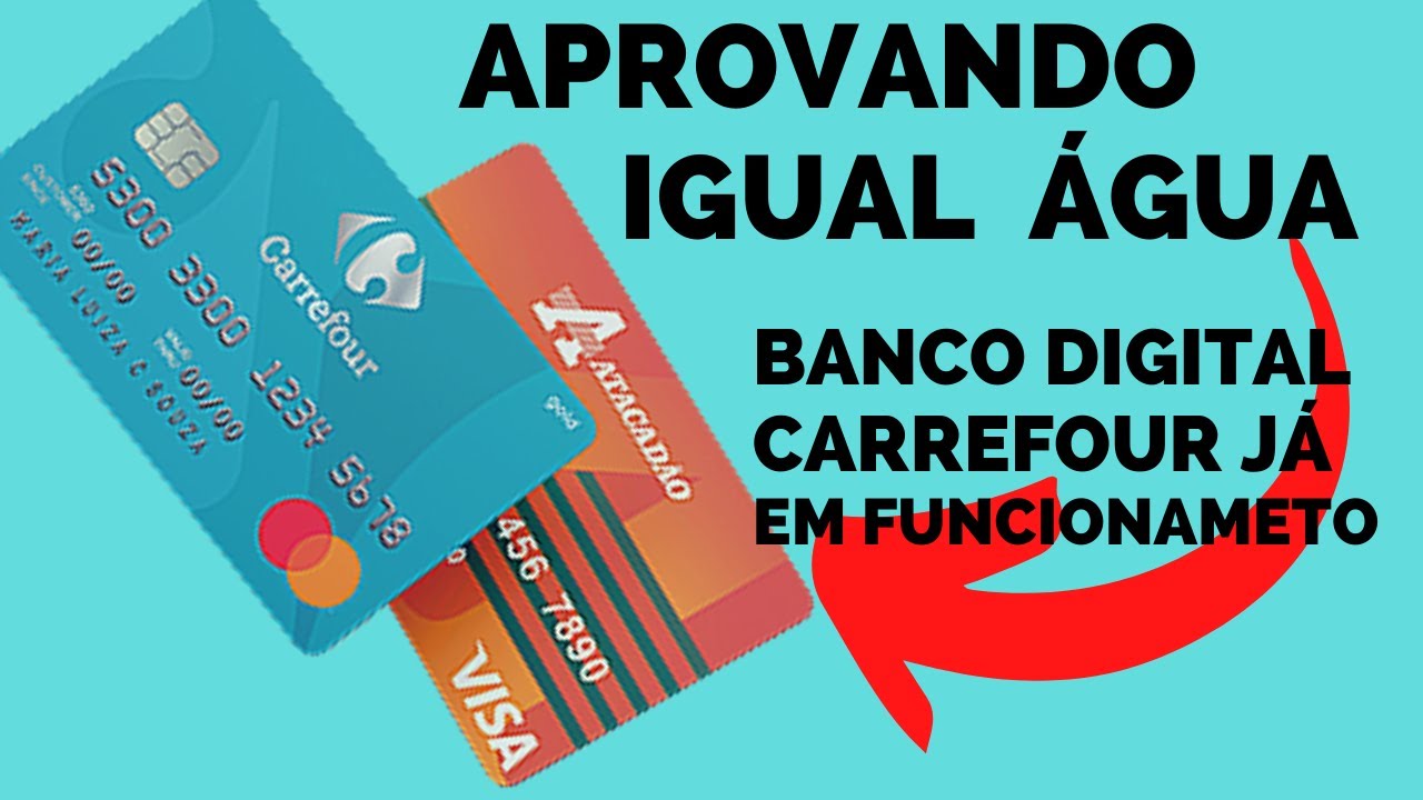 💳BANCO CSF EM PLENO VAPOR OFERECENDO E APROVANDO CARTÕES CARREFOUR E ...