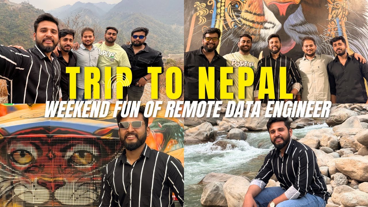 FIRST VISIT TO NEPAL WITH FRIENDS ON WEEKEND🔥😍 | WEEKEND FUN OF A ...