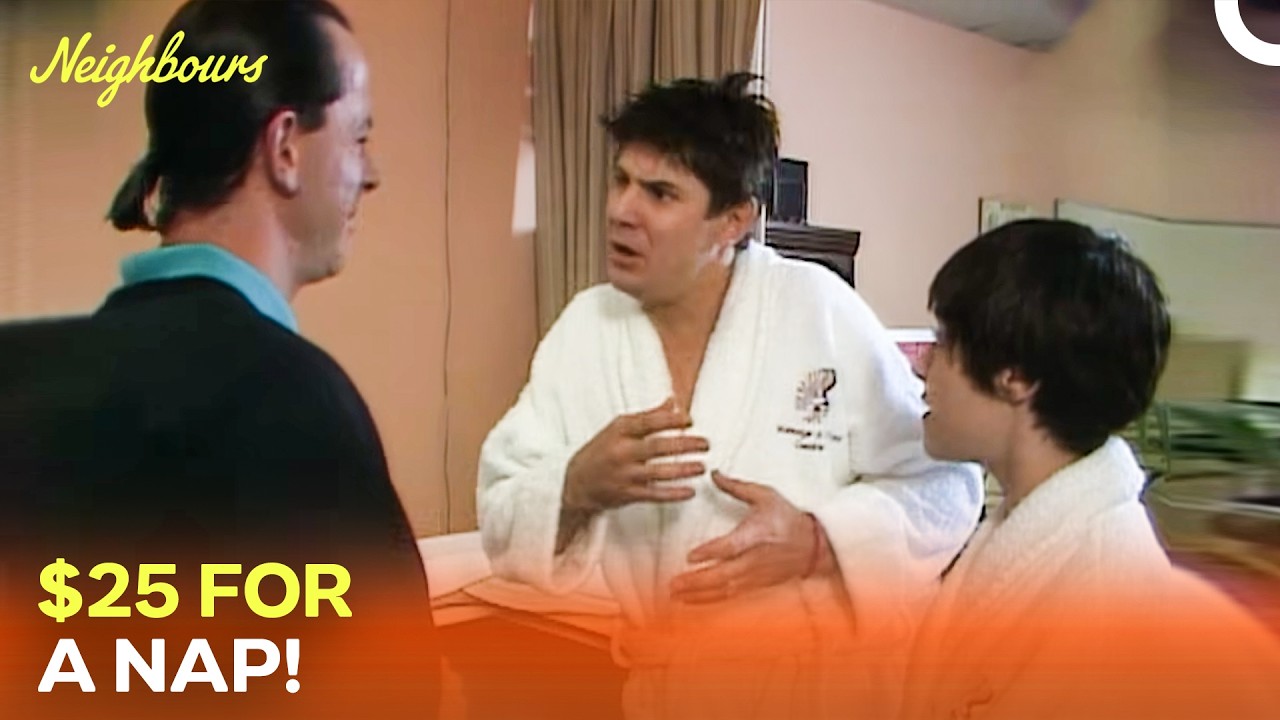Lochie Spies, Kerry Prays, and Joe Snores | Neighbours (1990) - YouTube