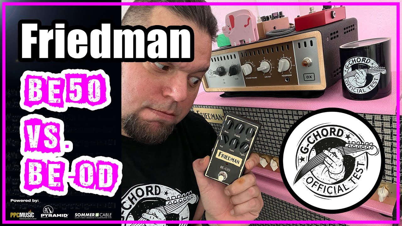 Friedman ORGINAL BE50 deluxe vs. BE-OD - YouTube