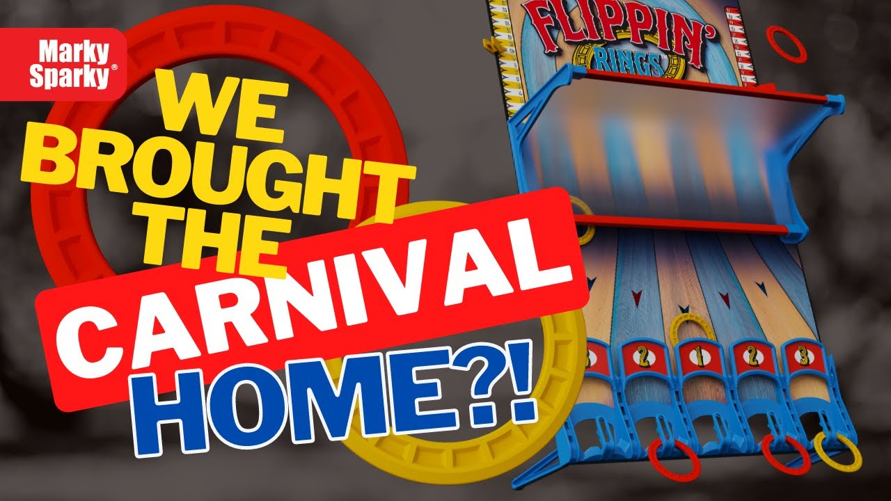Flippin' Rings: The Ultimate Ring Toss Game for Kids - YouTube