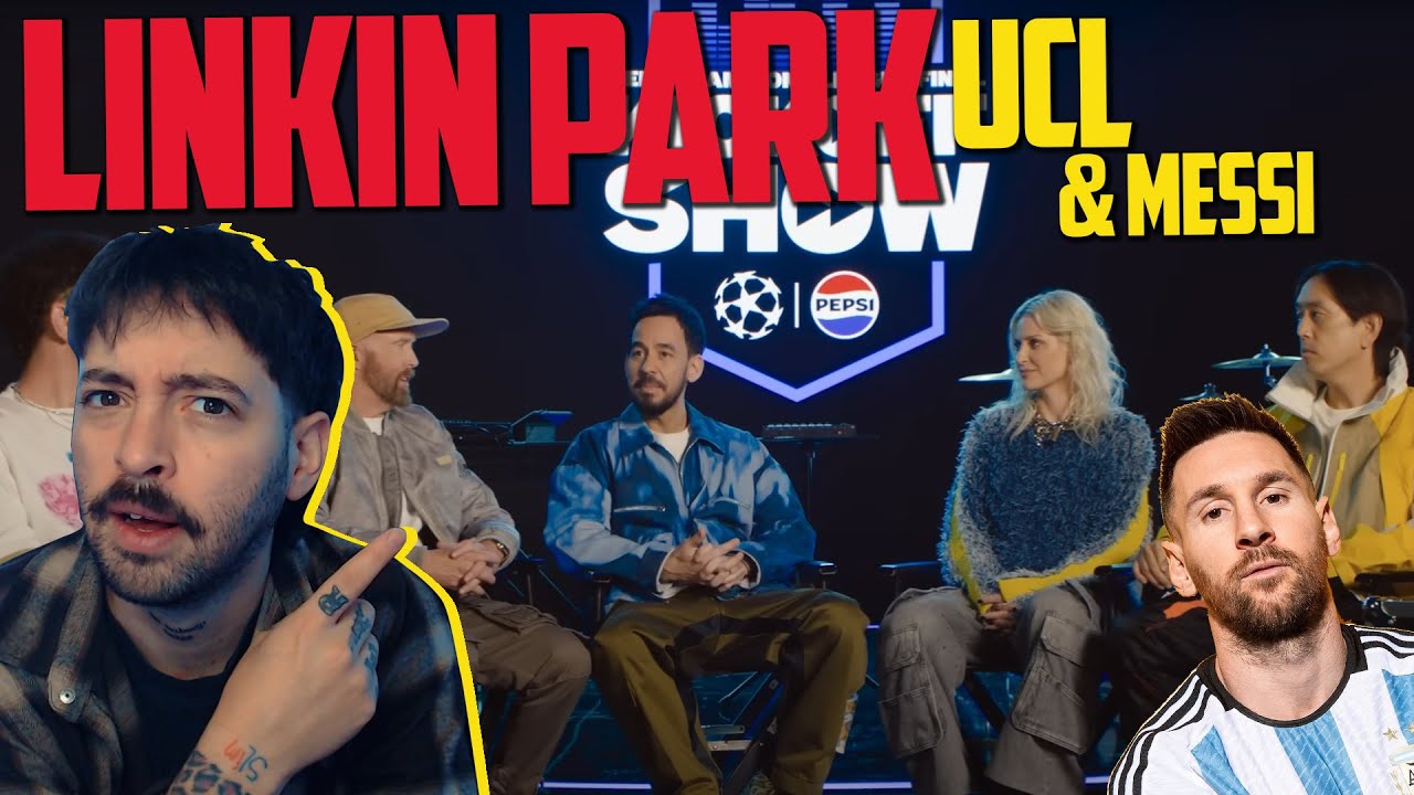 Linkin Park Talk UCL Final & Messi’s US Impact | REACTION | Messi? and a new song? 🤔⚽🤘🏻 - YouTube