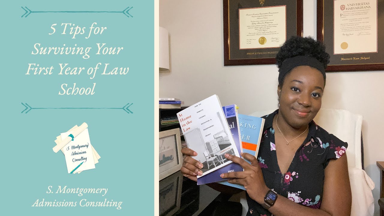 5 Tips for Surviving Your First Year of Law School - YouTube