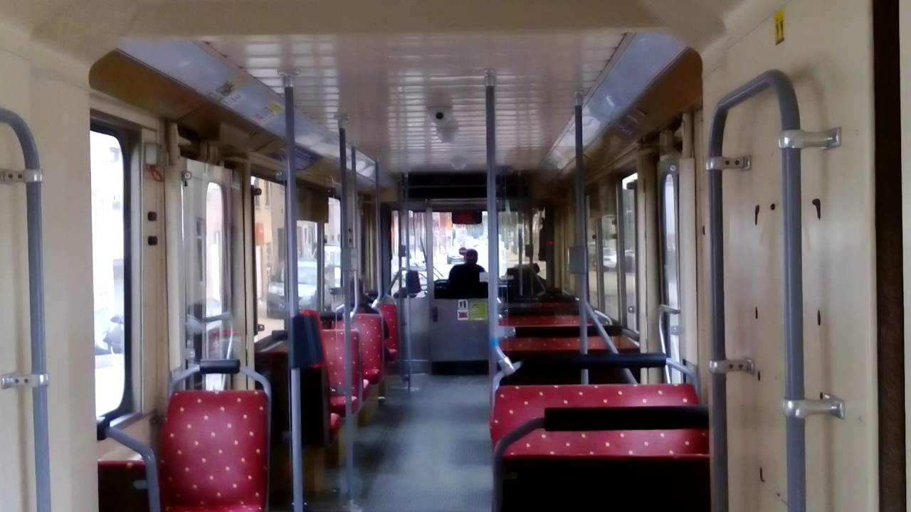 TEC BN/ACEC LRV tram ride on the Charleroi LRT - YouTube
