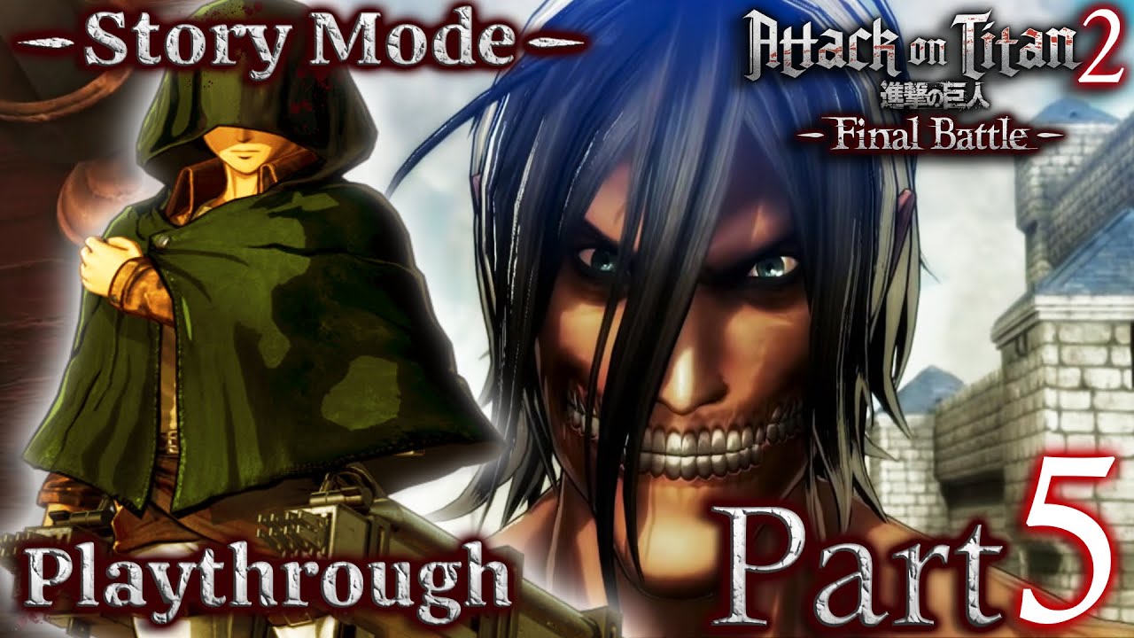 Roar | Story Mode Playthrough Part 5 | AOT 2: Final Battle PS5 - YouTube