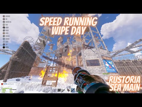How We Speed Run Wipe Day | Rustoria SEA Main - YouTube