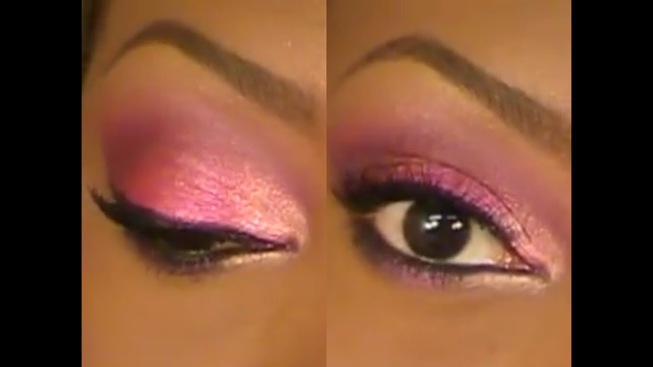 Fun & Summery Pink EYESHADOW TUTORIAL - YouTube