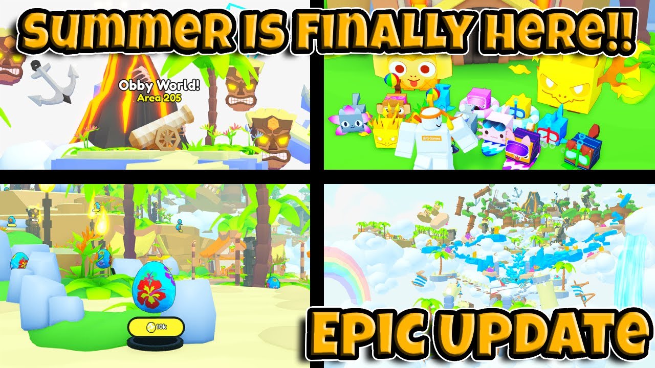 THE NEW SUMMER UPDATE IN PS99 IS INSANE!!! - YouTube