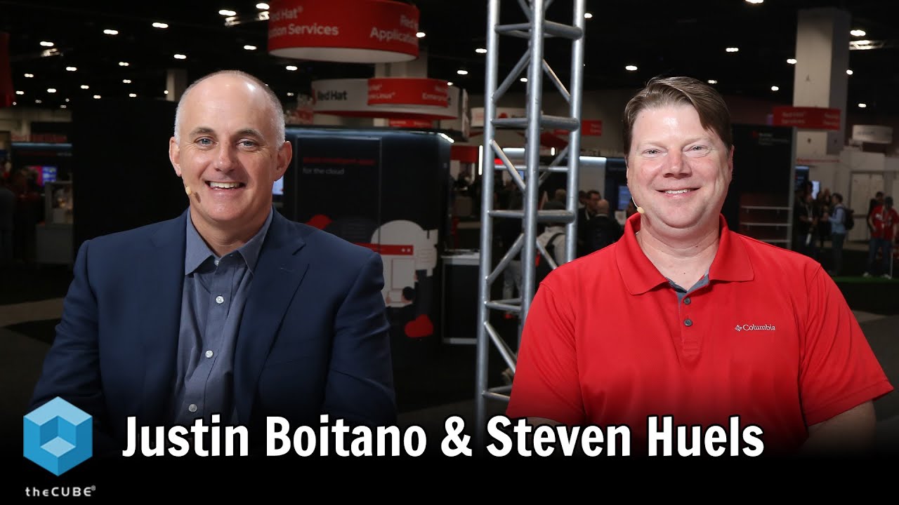 Steven Huels, Red Hat, and Justin Boitano, Nvidia | Red Hat Summit 2024 ...