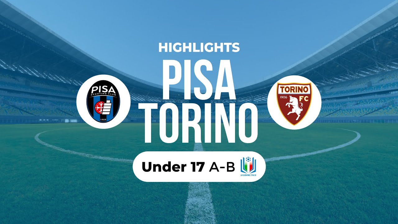 Highlights Pisa-Torino U17 A-B 13ª giornata stagione 2022-23 - YouTube