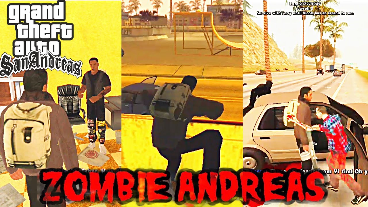 GTA Zombie Andreas Mod - Story Mode Gameplay Part 3 - YouTube