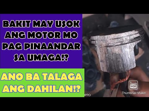 bakit umuusok ang motor mo sa umaga? - YouTube