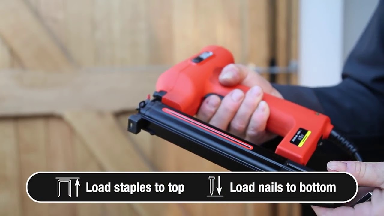 Tacwise Duo 35 230v Corded Electric 2nd Fix Finishing Nail and Staple ...