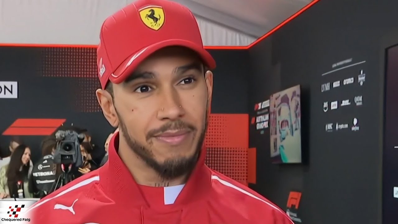 Lewis Hamilton: Car was really hard to drive | Post Race Interview Australian Grand Prix 2025 ...