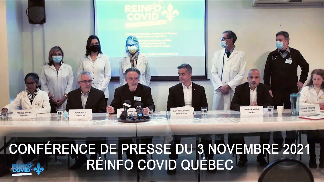 Conférence de presse du 3 novembre 2021 - YouTube