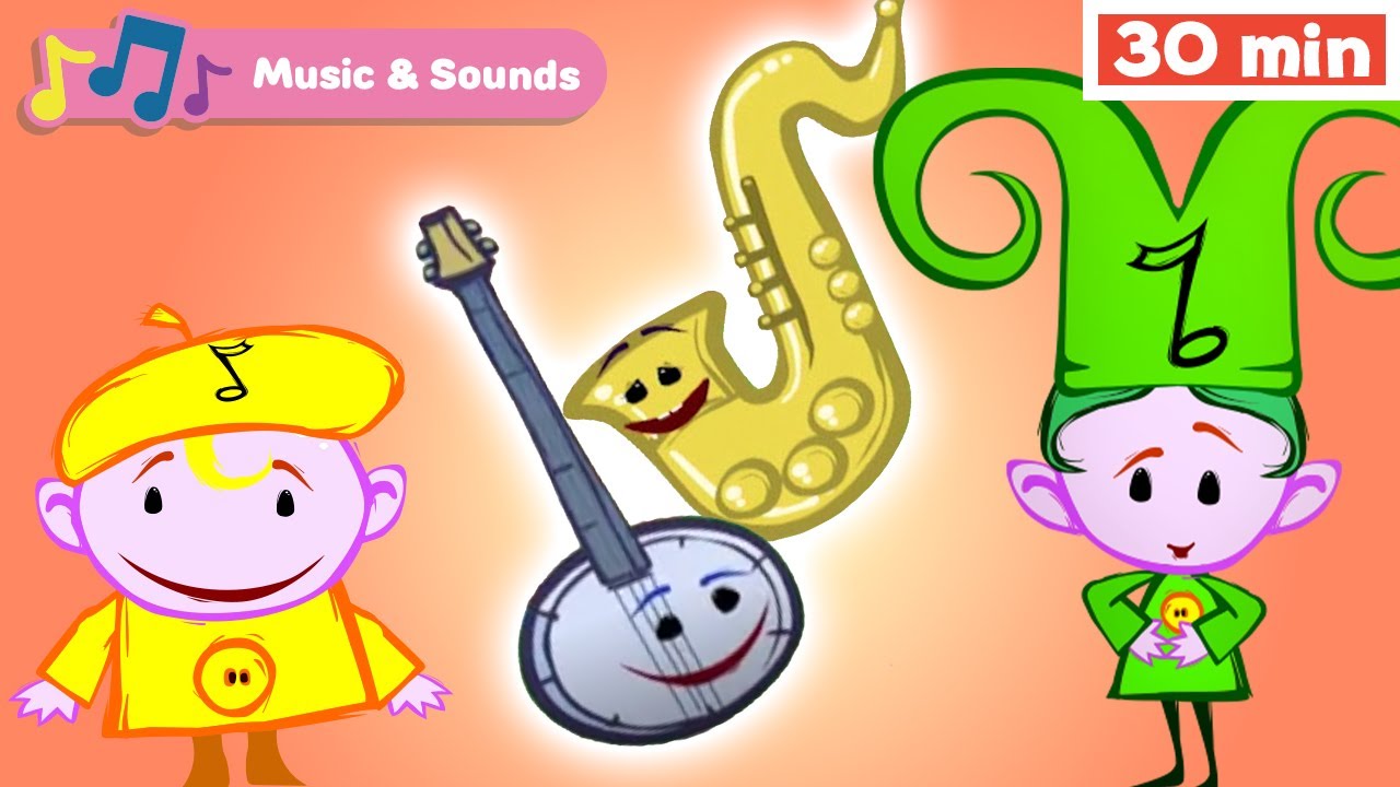 The Notekins | Learn Musical Instruments for Kids | Early Learning ...