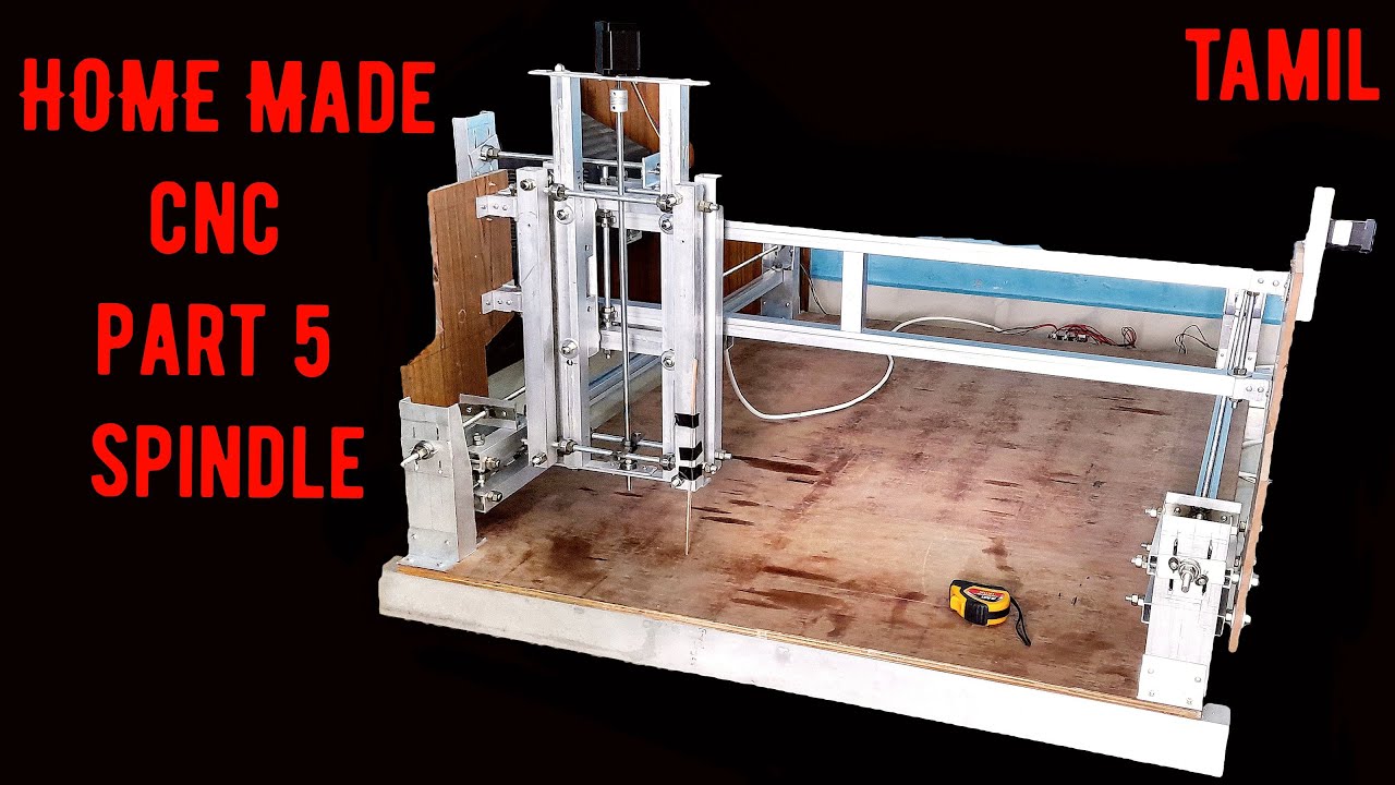 3X4 CNC Router Machine | Spindle Fix | HomeMade CNC | Part 5 | - YouTube