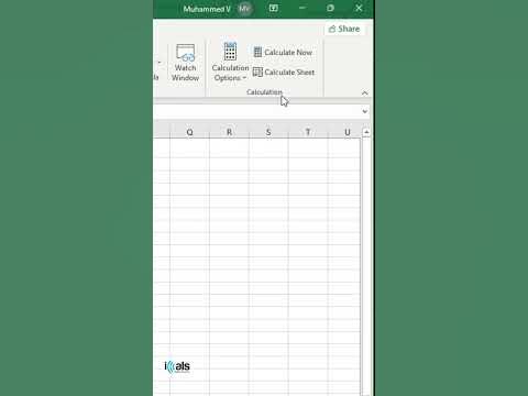 Fix Excel Formula Not Working Enable Automatic Calculation | Microsoft Excel| iCals Digital ...