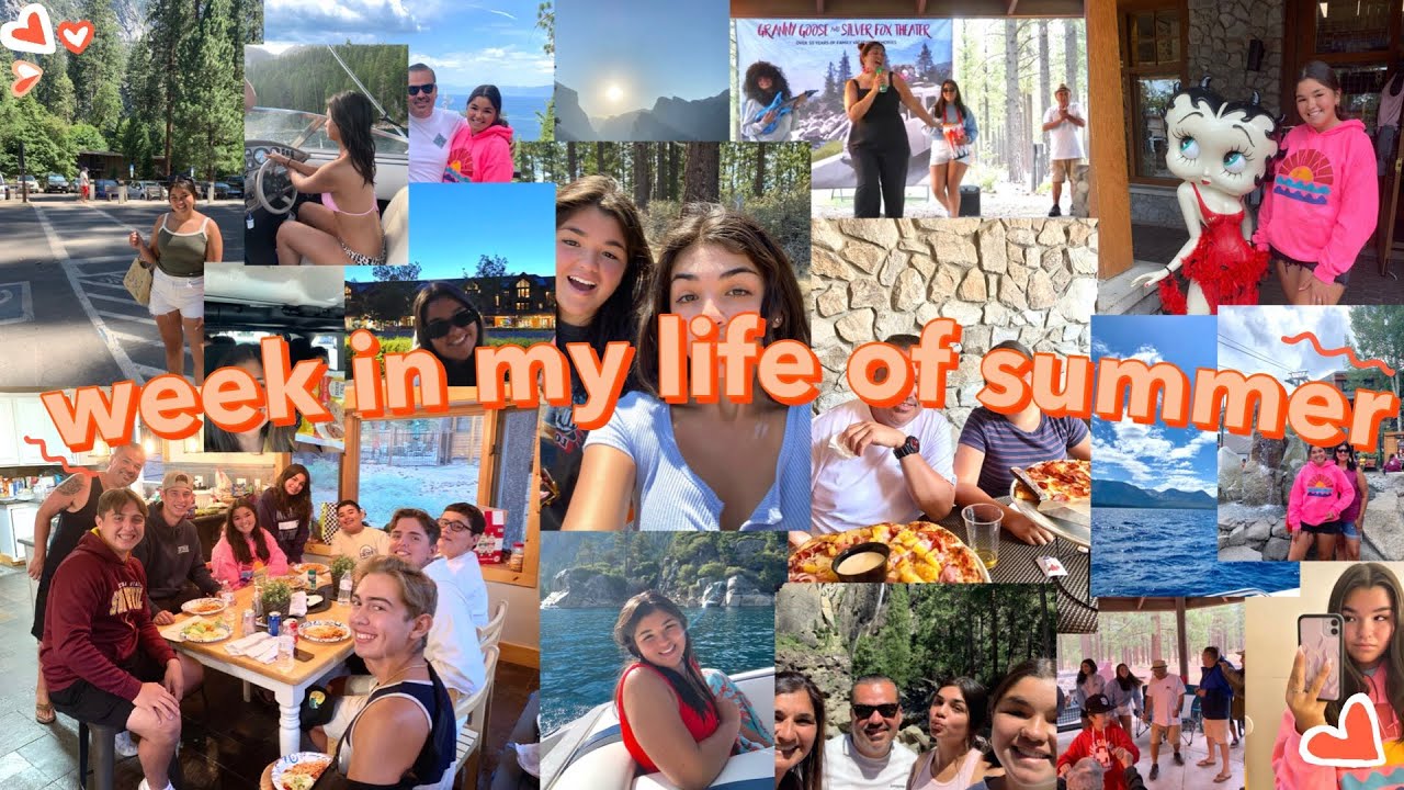 WEEK IN MY LIFE OF SUMMER 2021! *my summer vacation memories* - YouTube
