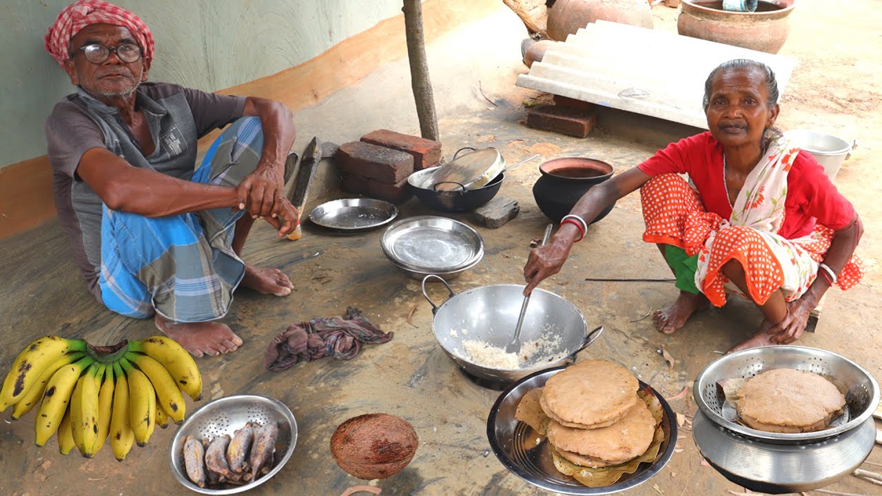 Tribal Traditional Banana Breakfast| Super Tasty Sweet Banana Snacks by ...