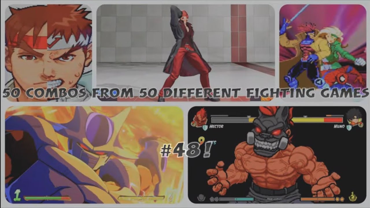 50 Combos From 50 Different Fighting Games #48😵‍💫😵‍💫😵‍💫😎😎😎 - YouTube