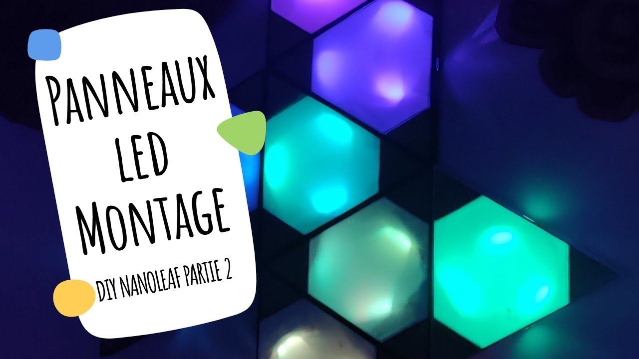 Projet panneaux led - Partie 2 - YouTube