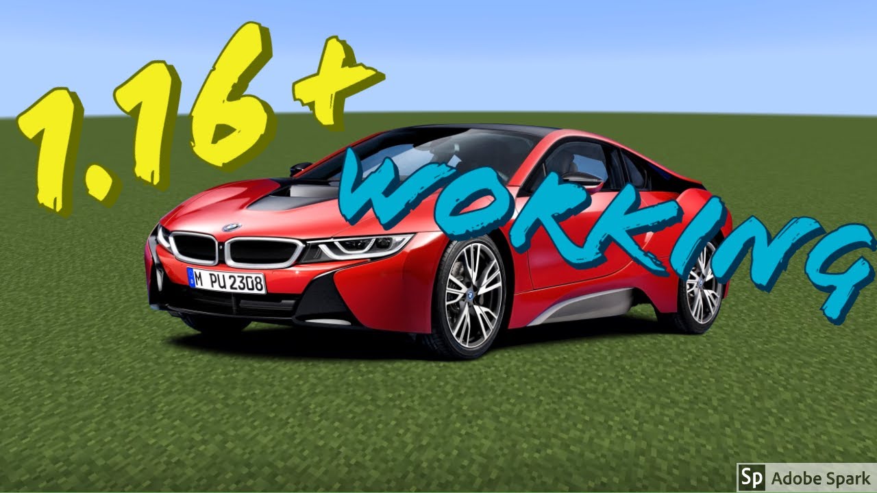 How To Make A WORKING Minecraft Car!!! (NO MODS) - YouTube