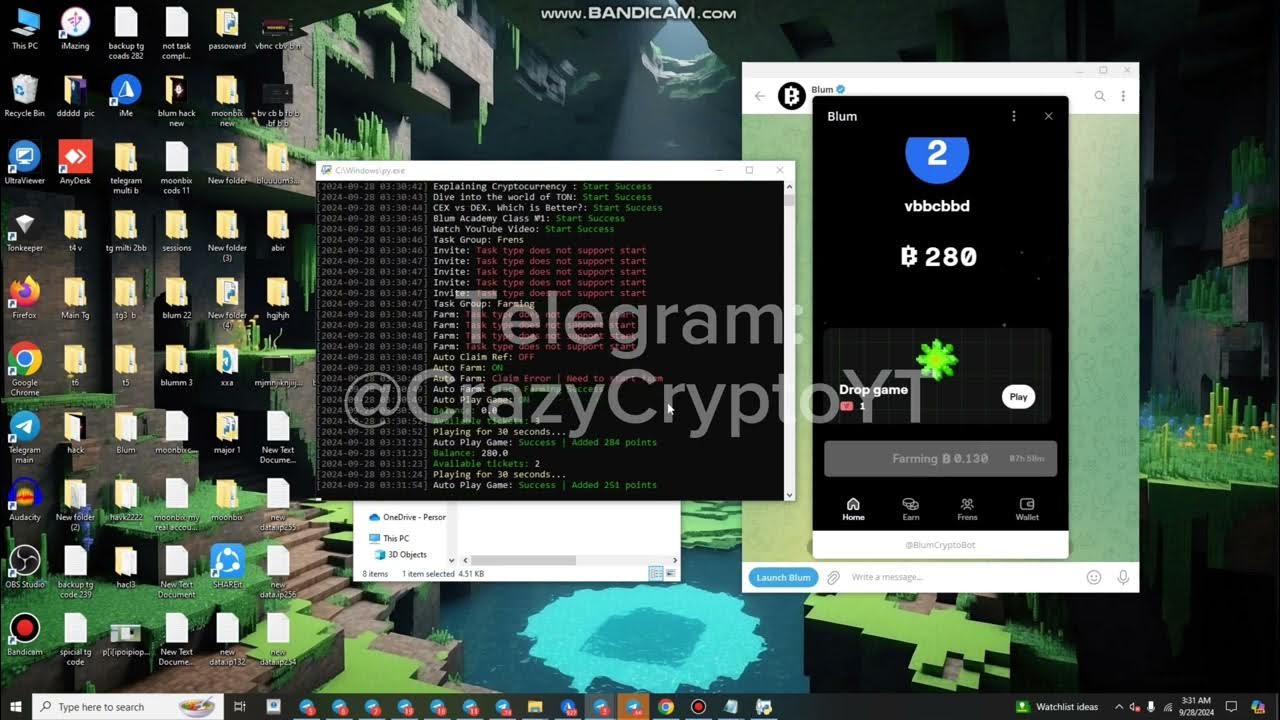 BLUM AUTO SCRIPT WITHOUT BAN | BLUM 24/7 AUTO FARM | BLUM MINING, BLUM ...
