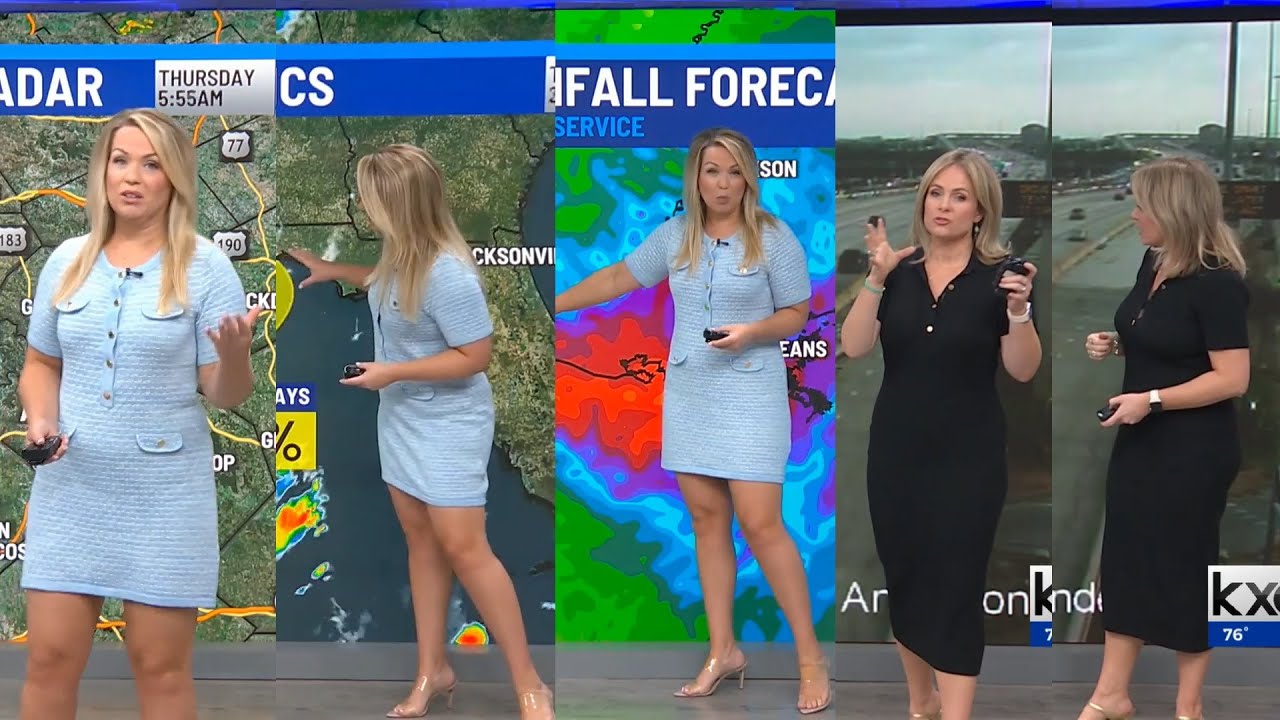 Kristen Currie and Erica Brennes from KXAN with the morning Weather and ...