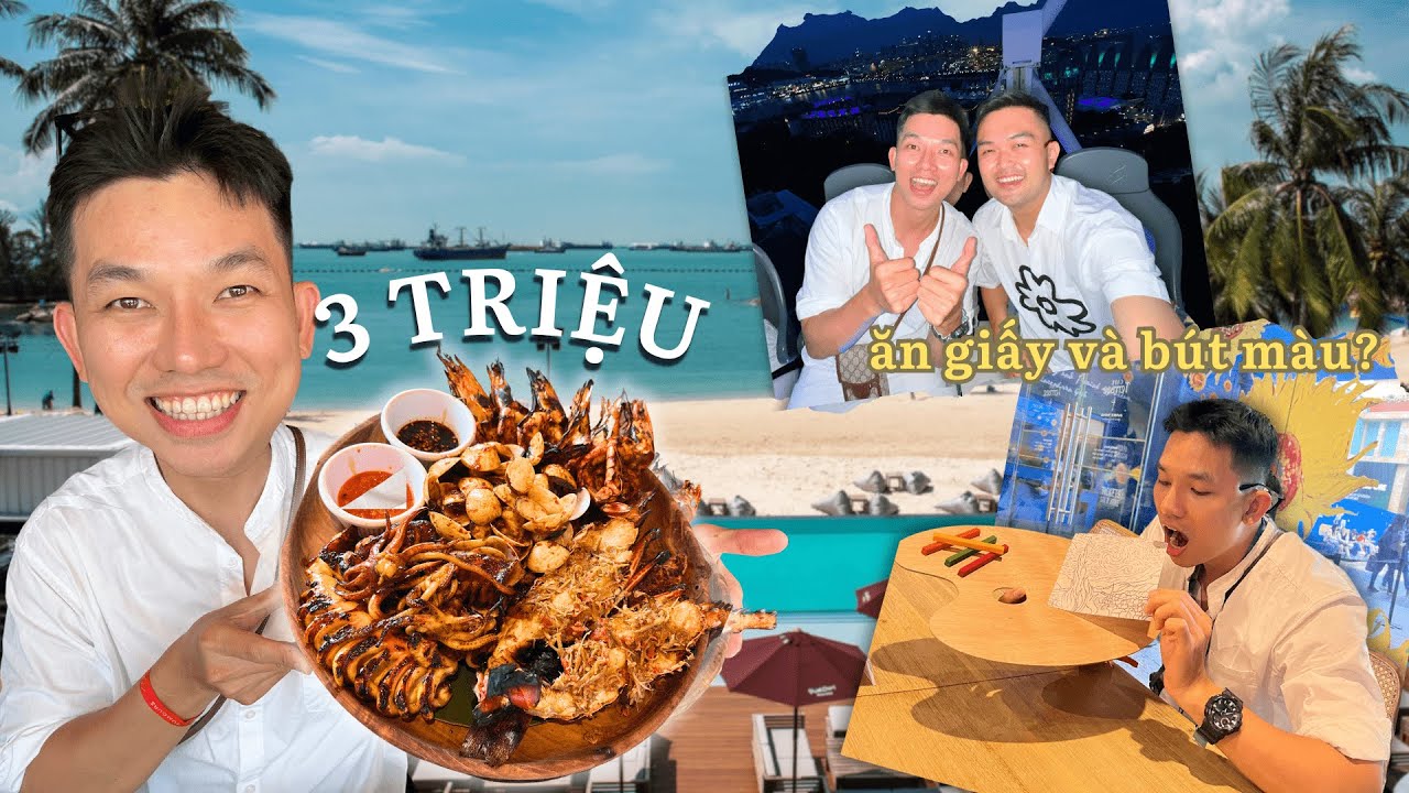 Ăn bút màu và tranh vẽ tại triển lãm Van Gogh | Lepada in Singapore P3 ...