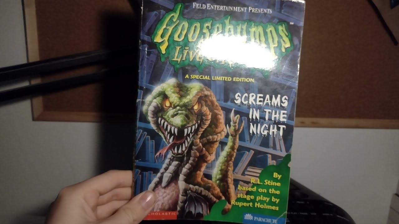 Goosebumps live on stage: Screams in the night book review - YouTube