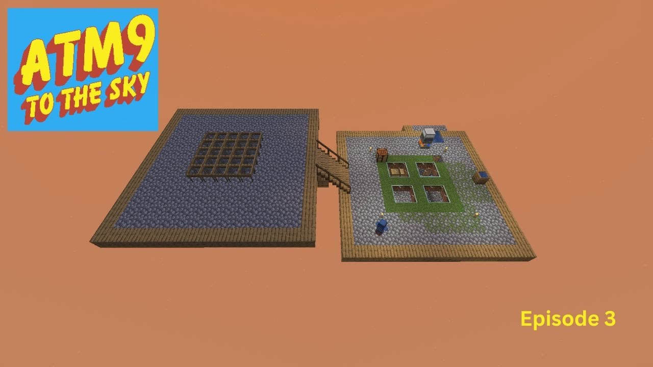 Minecraft ATM 9 To the sky Live Episode 3 - YouTube