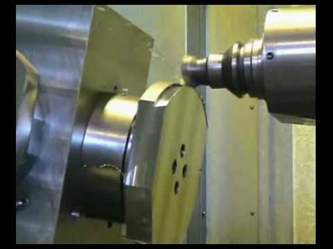 5 axes machining centre - MCM spa - D.Electron Z32 CNC - YouTube